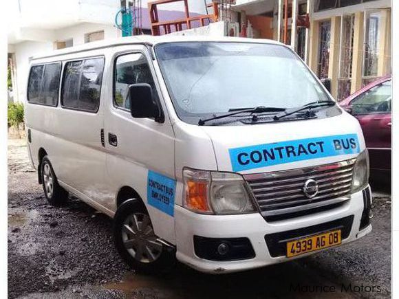 Used Nissan urvan e25 | 2008 urvan e25 for sale | Pailles Nissan urvan ...