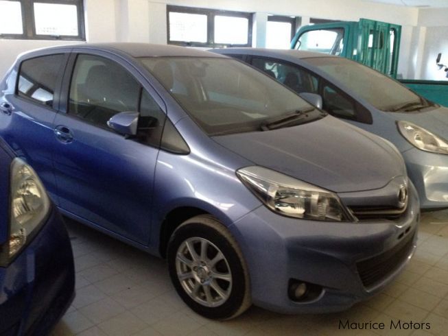 Used Toyota VITZ - LIGHT BLUE - LEATHER SPORT SEATS | 2012 VITZ - LIGHT ...