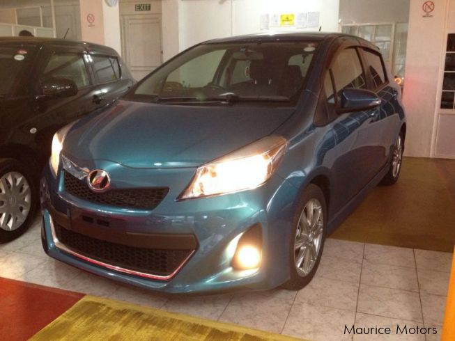 Used Toyota VITZ RS - BLUE-GREEN METALLIC | 2013 VITZ RS - BLUE-GREEN ...