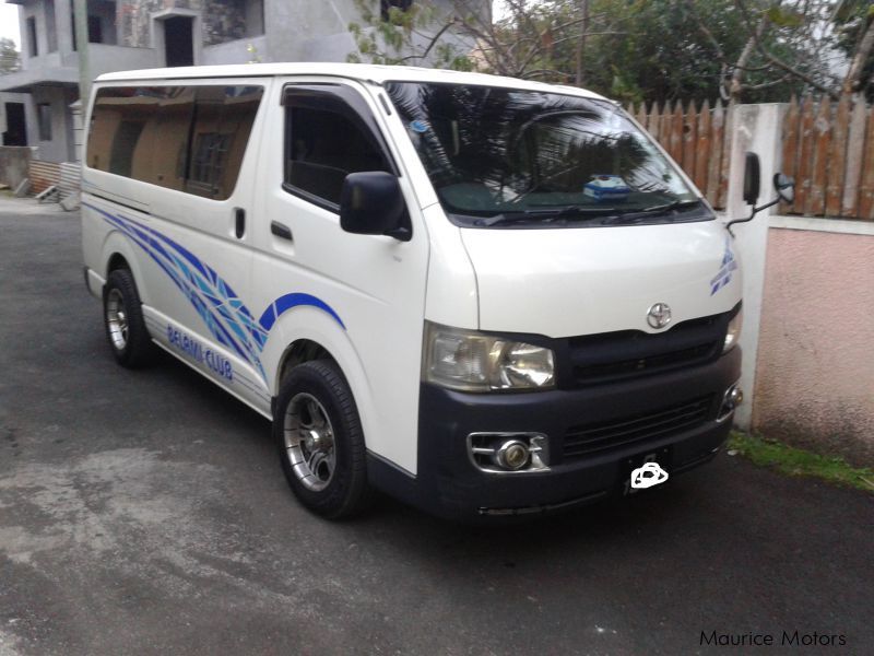 Used Toyota Hiace | 2005 Hiace for sale | Riviere Du Rempart Toyota ...