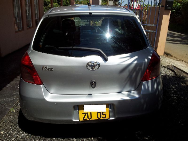 Used Toyota Vitz 1300 cc | 2005 Vitz 1300 cc for sale | Curepipe Toyota ...