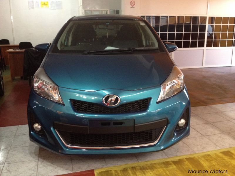 Used Toyota VITZ RS - BLUE-GREEN METALLIC | 2013 VITZ RS - BLUE-GREEN ...